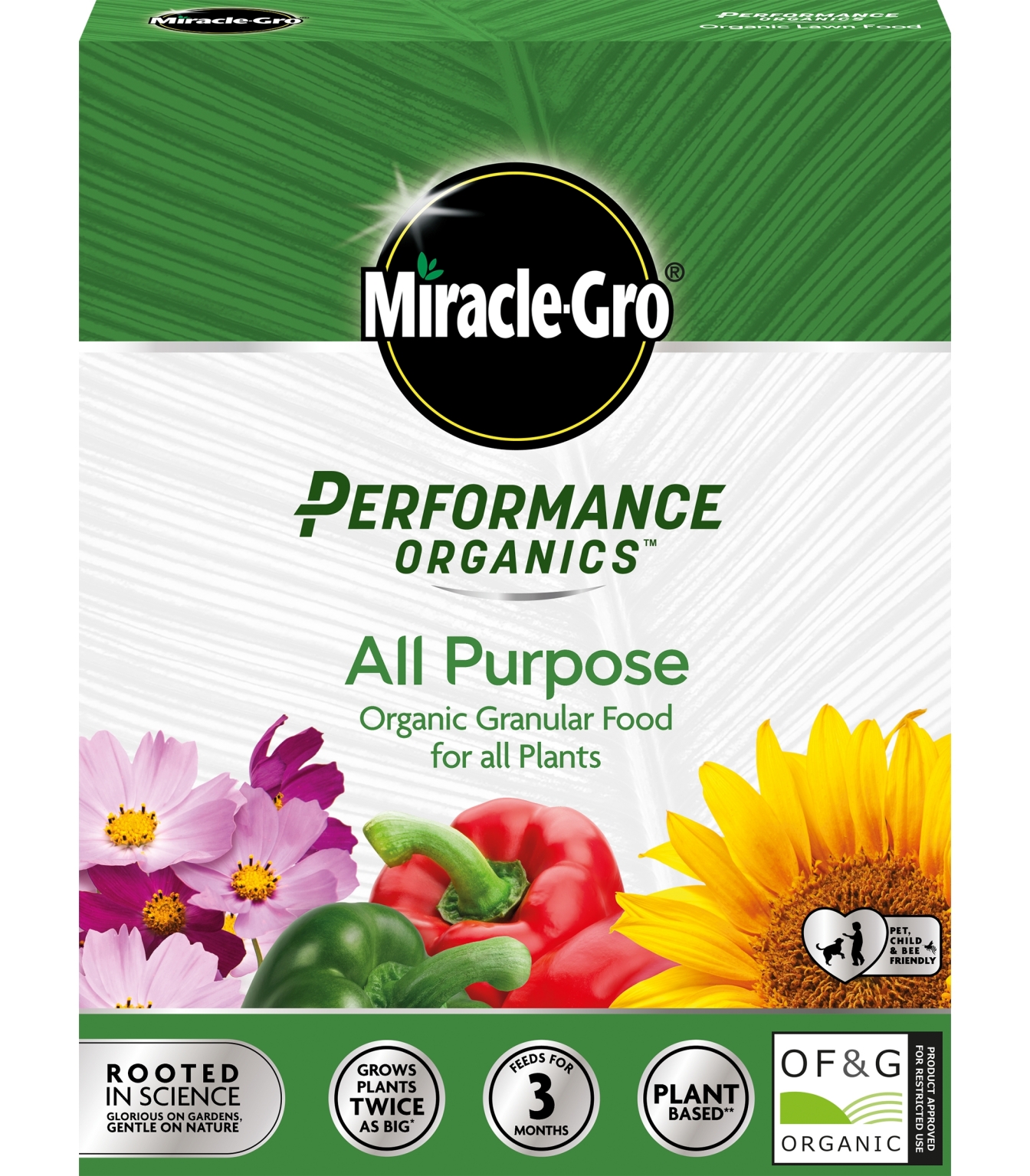 MIRACLE-GRO Performance Organics 1KG - Mackenzie Cruickshank Garden Centre webshop