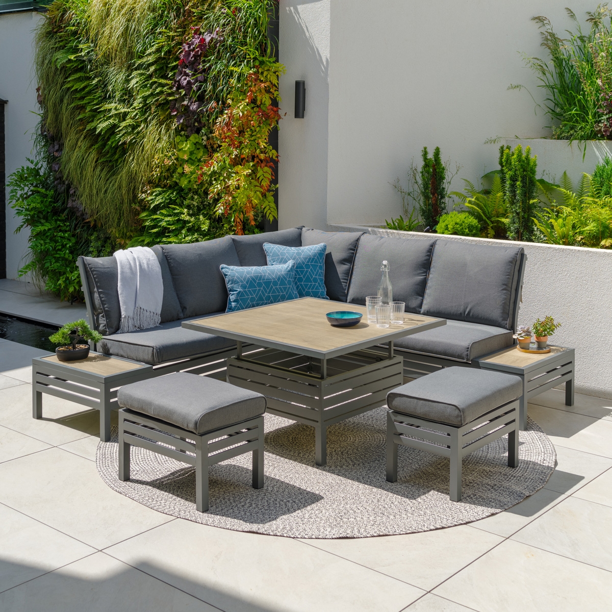 Monza Modular Dining Set - Mackenzie Cruickshank Garden Centre webshop