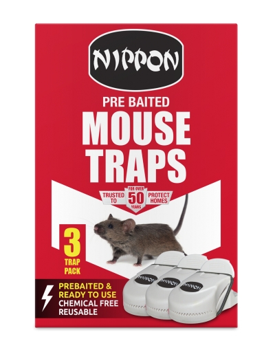 Nippon Pre-Baited Plastic Mouse Traps - Mackenzie Cruickshank Garden ...